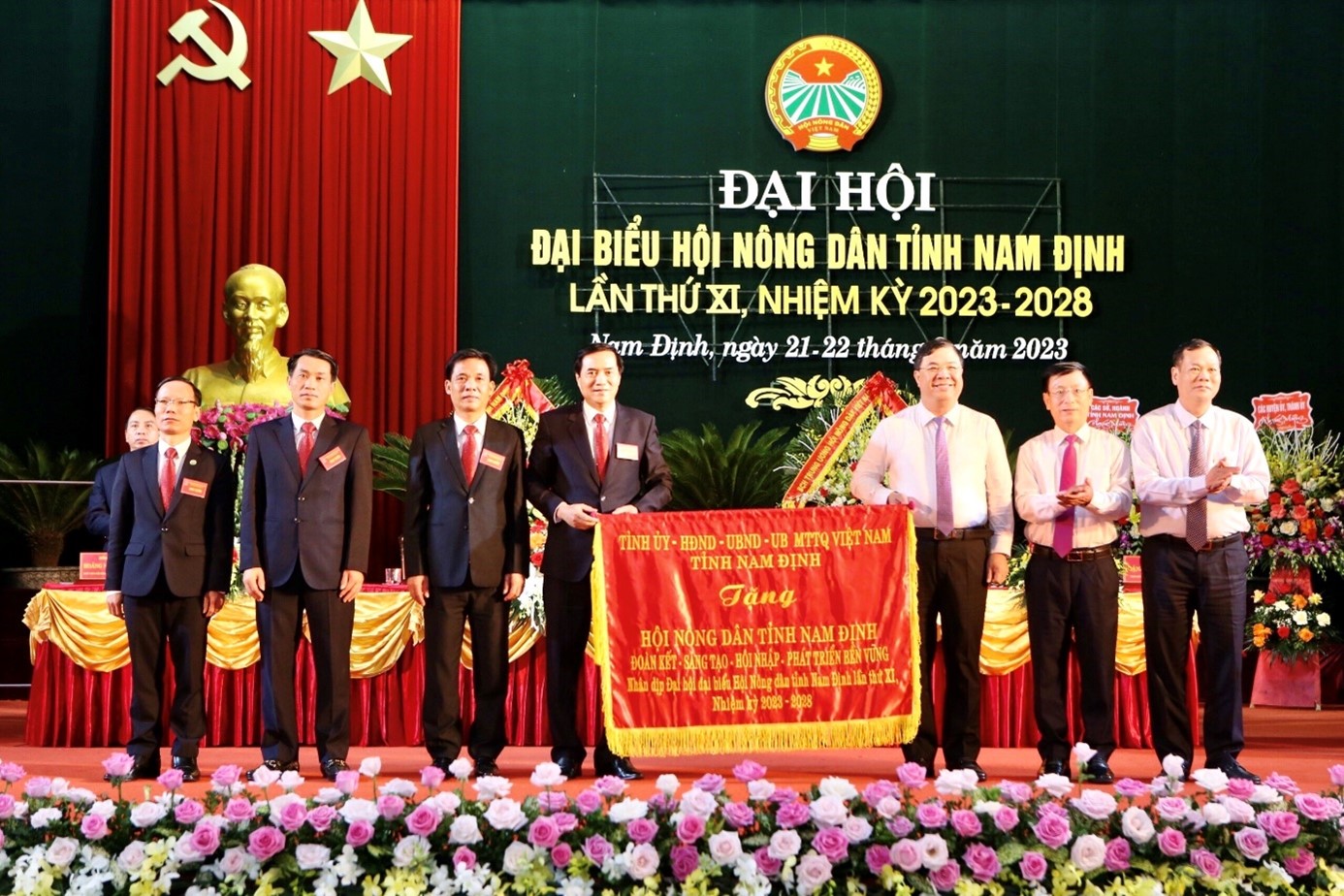 Nam Định: Tổ chức thành công Đại hội đại biểu Hội Nông dân tỉnh lần thứ ...